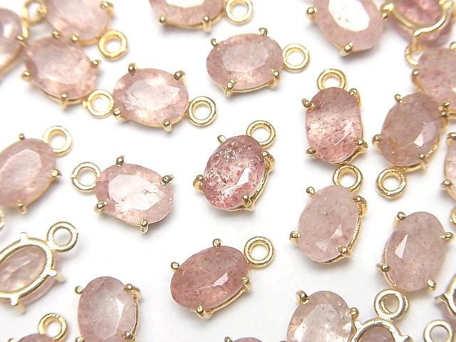 Pink Epidote AAA- Bezel Setting Oval Faceted 7x5mm 18KGP 3pcs $9.79 ...