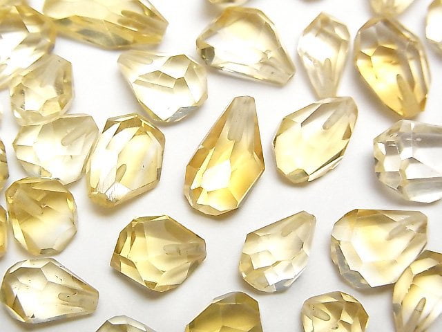 Citrine AAA Half Drilled Hole Rough Faceted Drop 3pcs |#170101923 ...