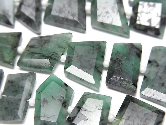 Brazil Emerald AA Rough Slice Faceted(aprx.7inch/17cm) |#171808104 ...