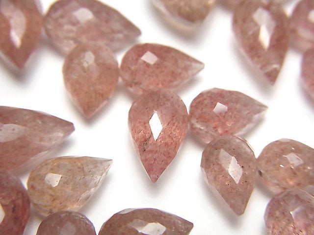 [Video]High Quality Pink Epidote AA++ Flower Bud Faceted Briolette 1st