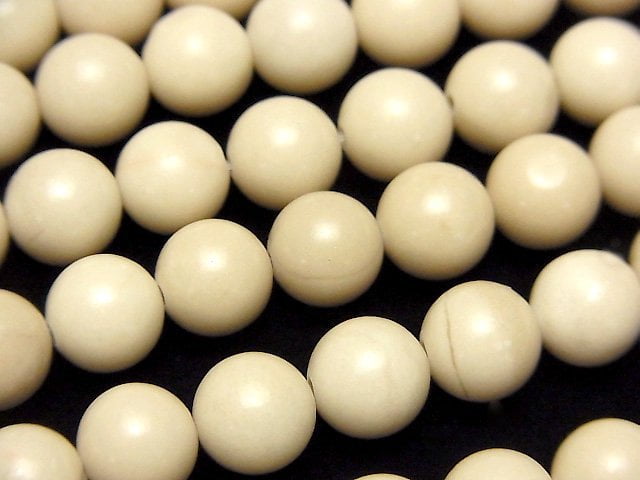 Riverstone Round 8mm 1strand beads (aprx.14inch/34cm)