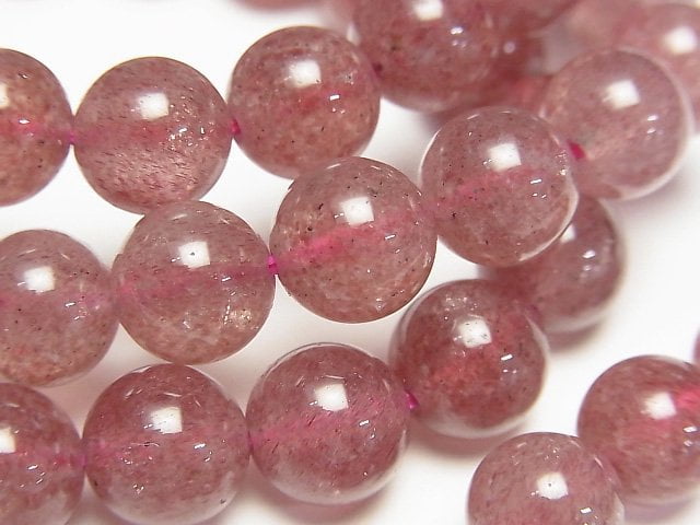 Pink Epidote AA+ Round 9mm Bracelet