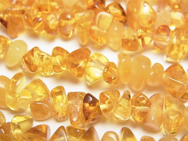 [Video] Baltic Amber Chips (Small Nugget) 1 strand beads (aprx.15inch/