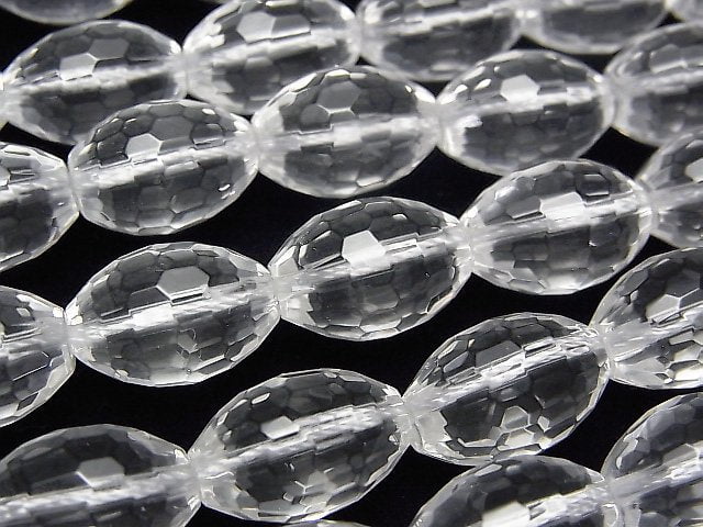 Crystal AAA- Faceted Rice 14x10x10mm (aprx.15inch/37cm) |#77032355 ...